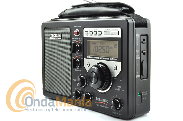 TECSUN BCL-3000 RECEPTOR DIGITAL DE ALTA CALIDAD MW, SW1, SW2, SW3 Y FM ...