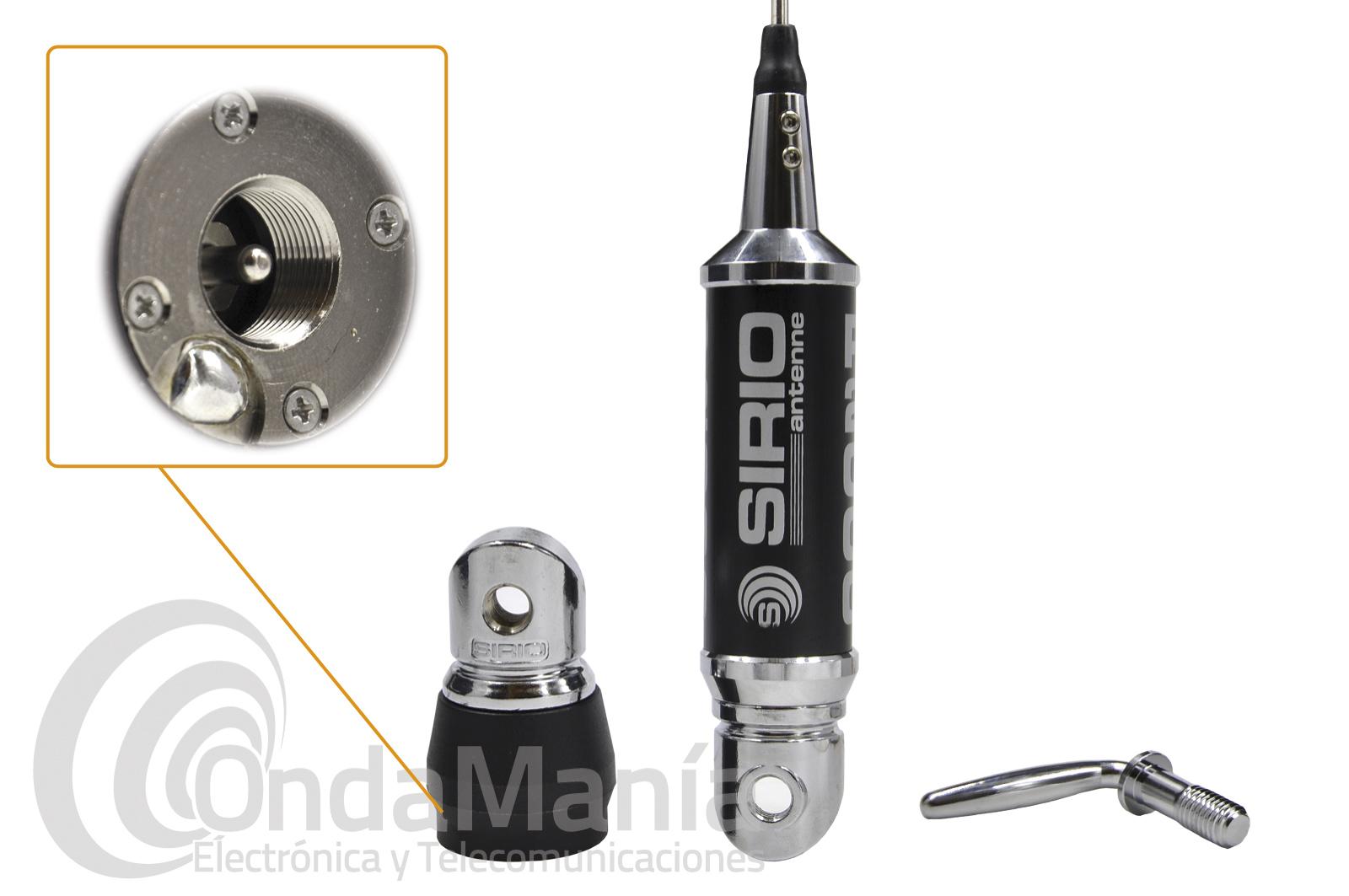 Radiante varilla y bobina de antena de banda ciudadana CB-27 SIRIO ...